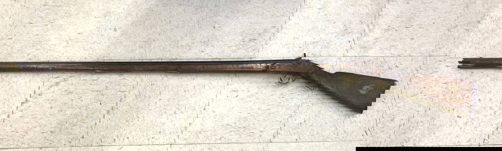18th C. Black Powder Long Rifle Auction