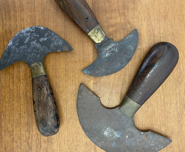 Native American Alaskan Indian Ulu Hide Scrapers