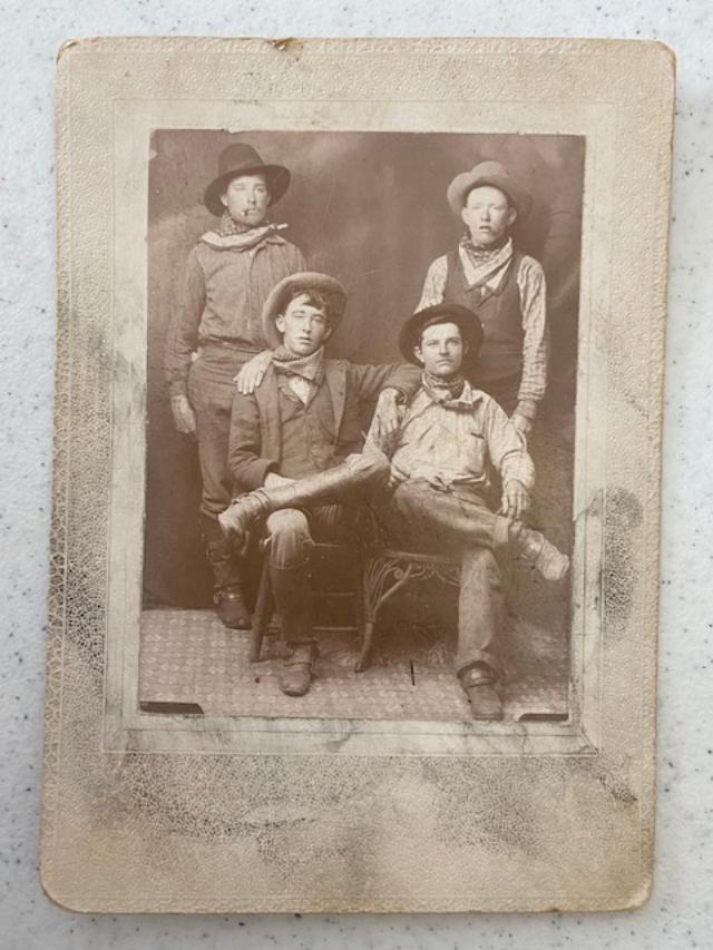 Original Southwest Photo Of Cowboys Pat Garrett Related