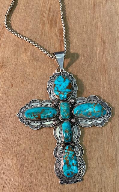 Native American Indian Cross pendant signed - Oct 31, 2020 | Cowboy Joe ...