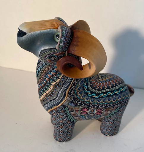 Jon Stuart Anderson Polymer Clay Ram
