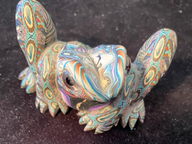 Jon Stuart Anderson Polymer Clay Frog