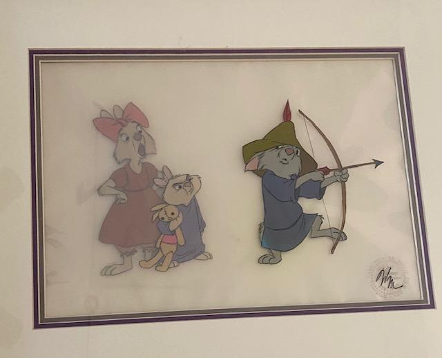 Original Hand Painted Disney Movie Film Cel