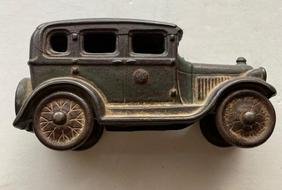 Vintage Authentic Cast Iron Car 1930's Sedan