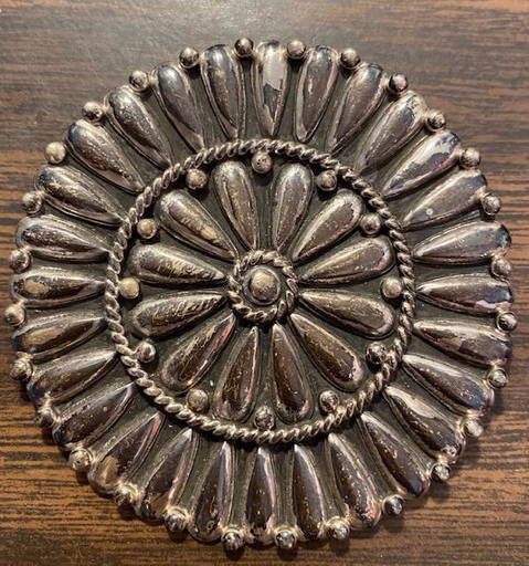 Native American Navajo Indian Sterling Pin Begay