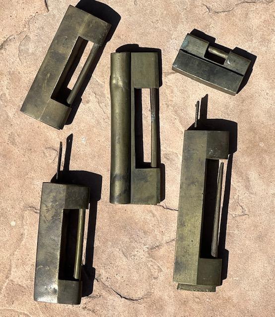 Lot Of Five Antique Chinese Brass Locks - Nov 05, 2022 | Cowboy Joe's ...