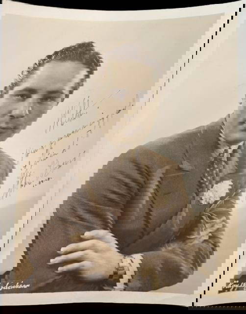 Boxer Max Baer Autographed Photo Scarce Heavyweight Champion Auction