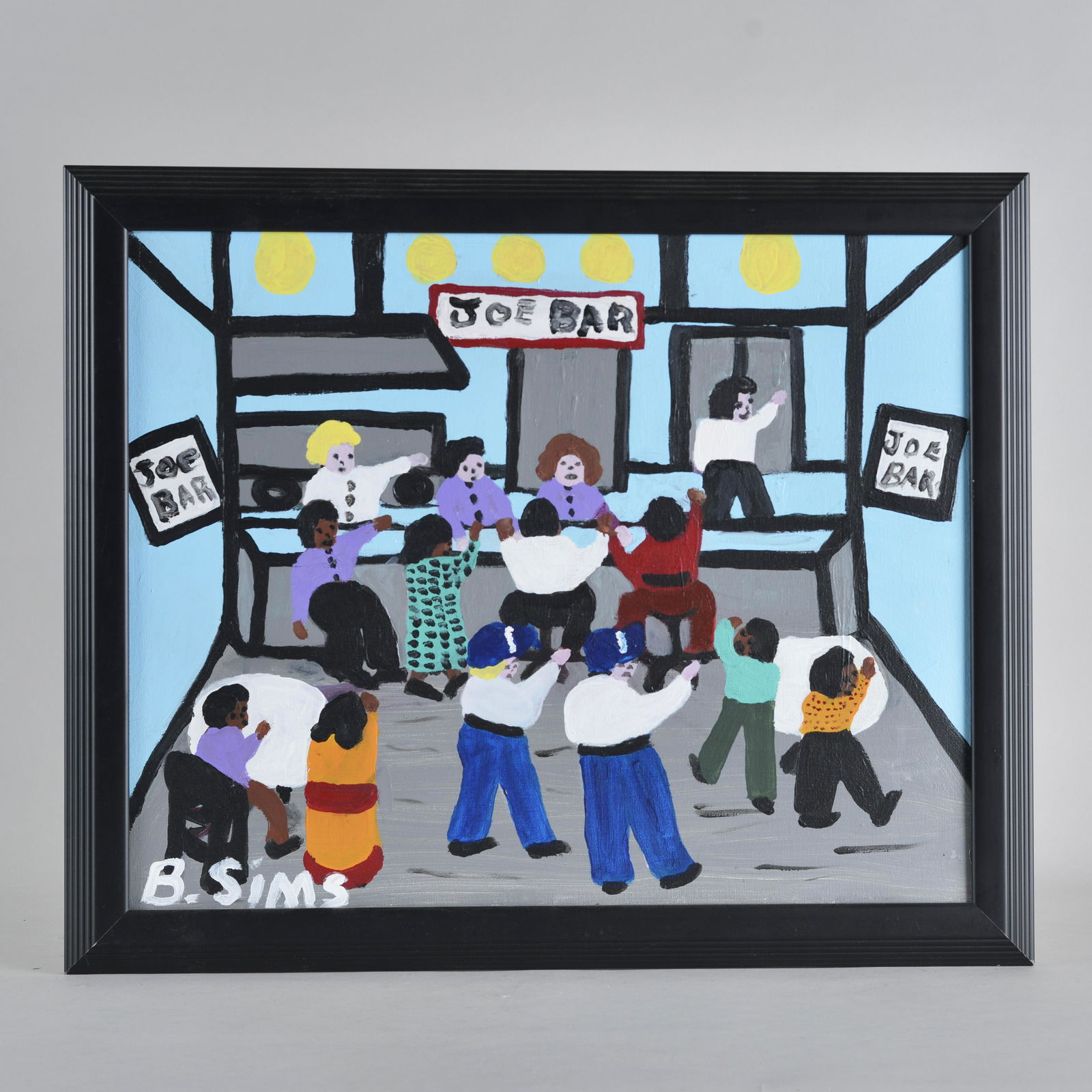 BERNICE SIMS PAINTING - Jun 09, 2013 | Hewlett's Auctions in CA