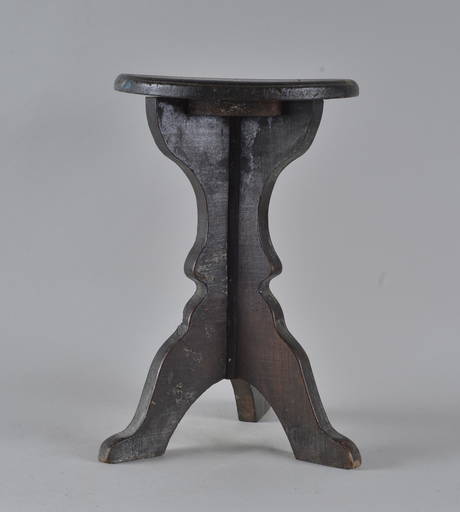 Antique Stool With Boot Legs