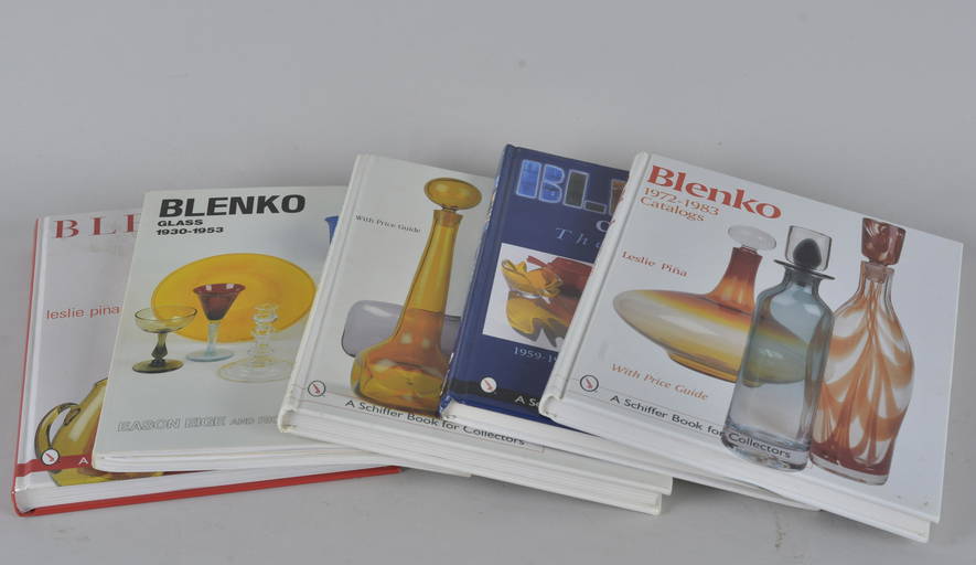 Art Glass And Blenko Reference Books