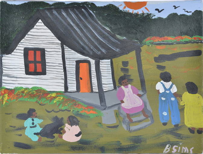 BERNICE SIMS (1926 - 2014) - Mar 19, 2022 | Ledbetter Folk Art Auction ...