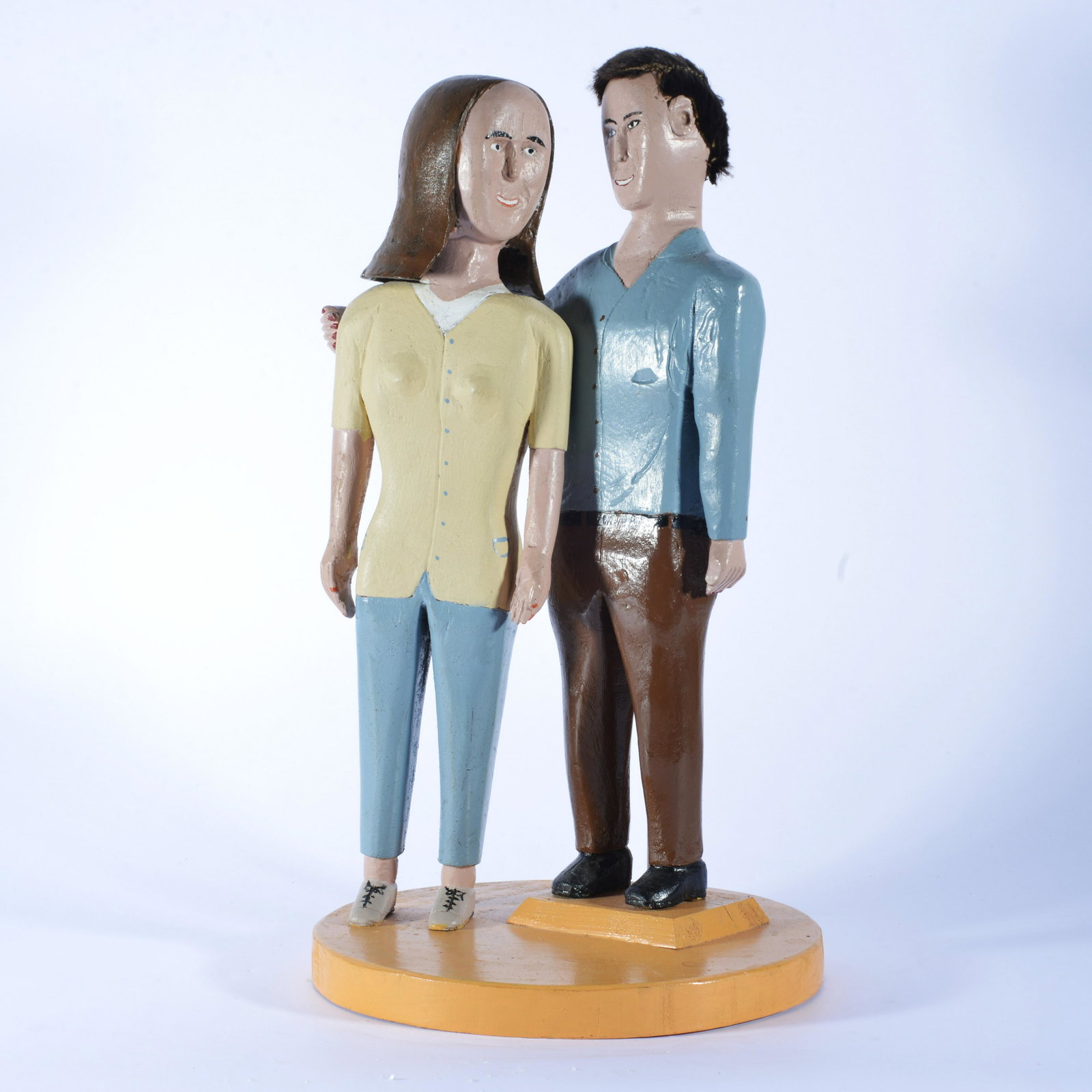 Miles Carpenter Wood Carving