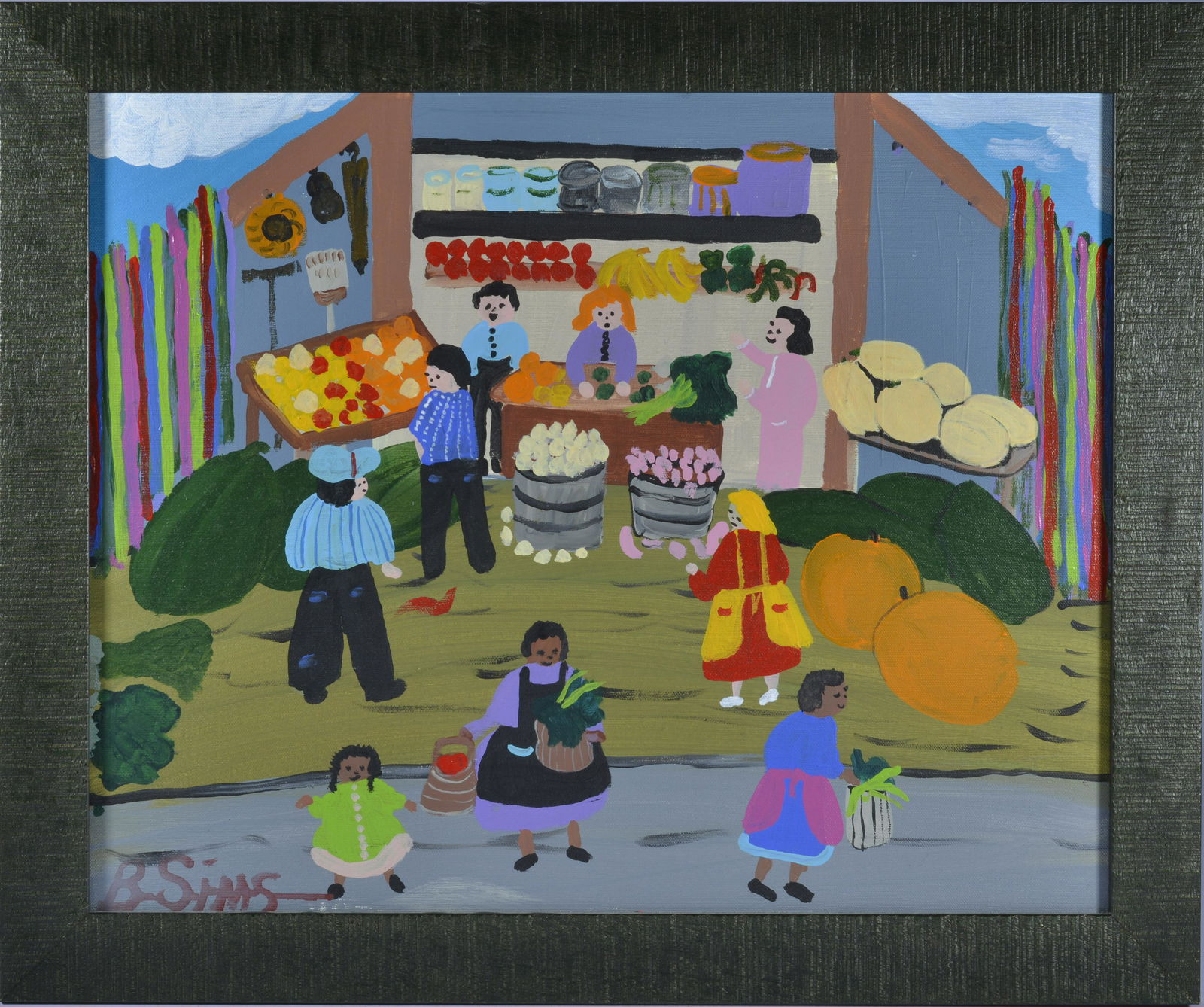 BERNICE SIMS (1926 - 2014) - Jun 18, 2022 | Ledbetter Folk Art Auction ...