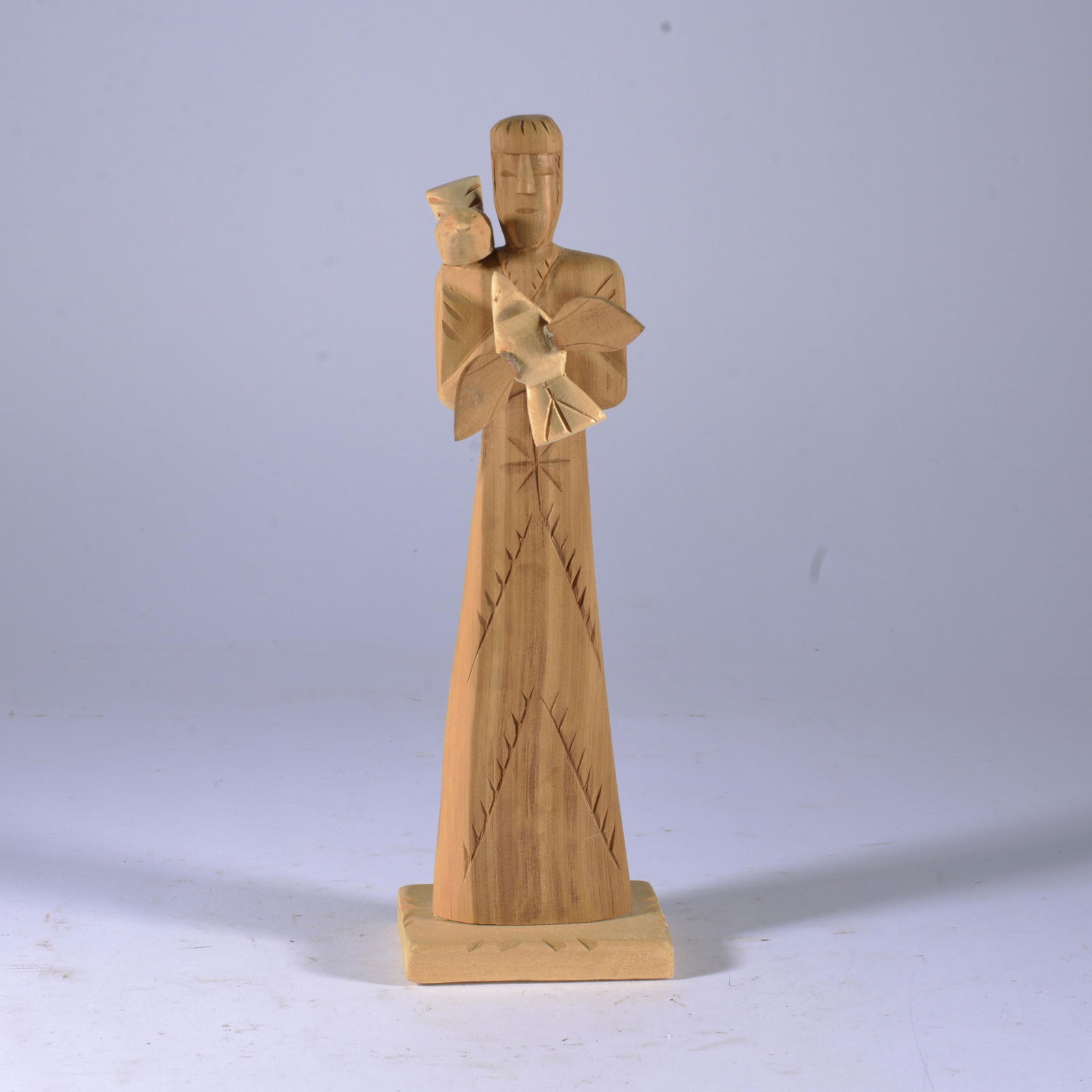 SABINITA LOPEZ ORTIZ WOOD CARVING - Jun 18, 2022 | Ledbetter Folk Art ...