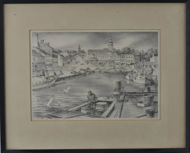 John Moll Pencil Signed Print