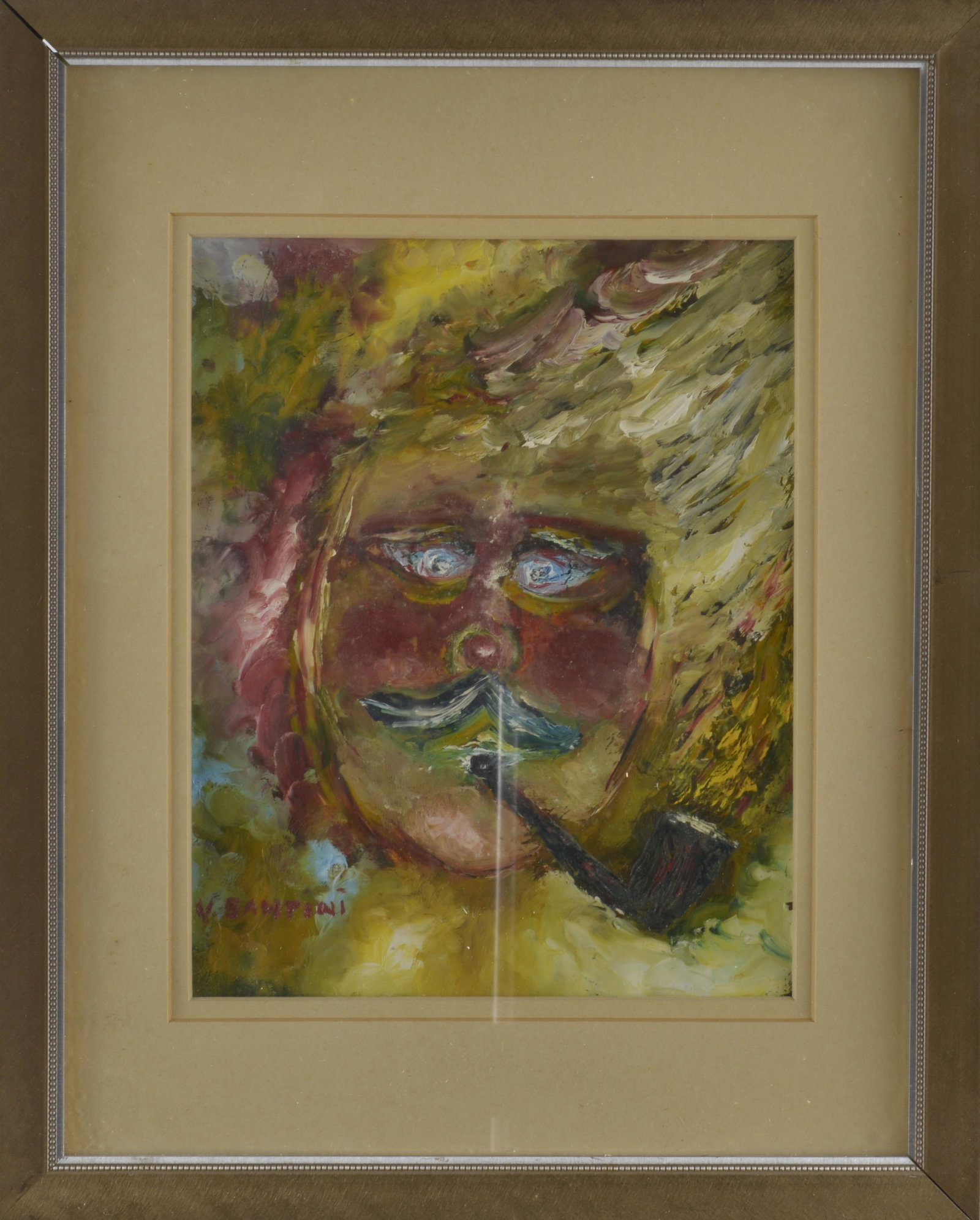 Vittorio Santini Folk Art Painting