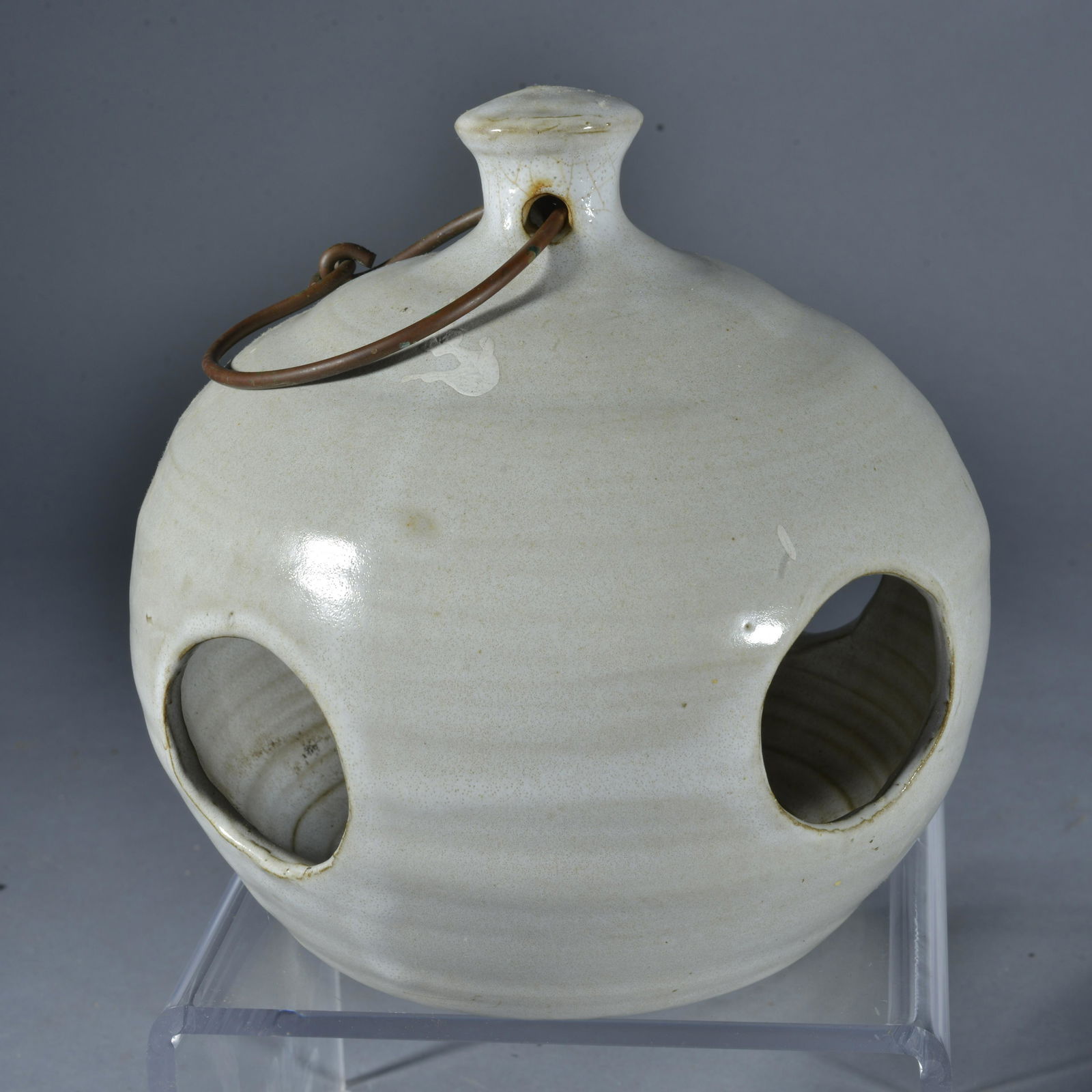 Waymon Cole Pottery Bird House Rare Form Jb Cole Pottery