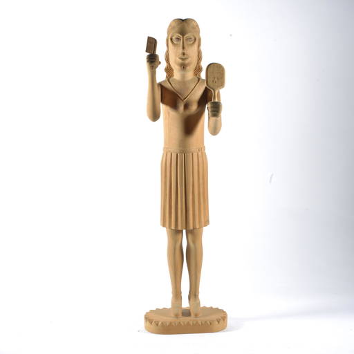 Donny Tolson Carved Figure - Oct 08, 2022 | Ledbetter Folk Art Auction ...