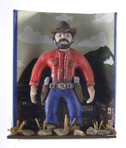 Folk Art Carved Cowboy - Nov 05, 2022 | Ledbetter Folk Art Auction in NC