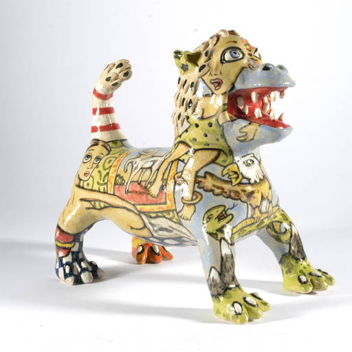 Stacey Lambert Lion (#0017) on Nov 27, 2022 | Ledbetter Folk Art ...