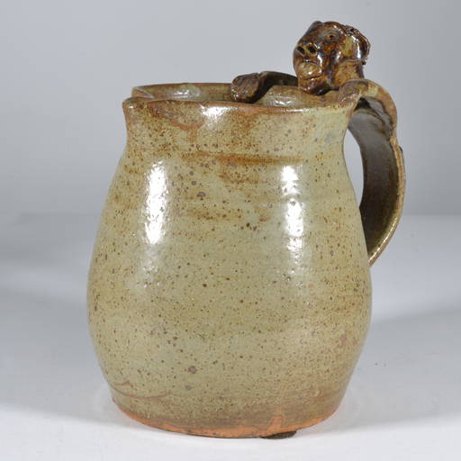 Wilford Dean Pottery Figural Pitcher