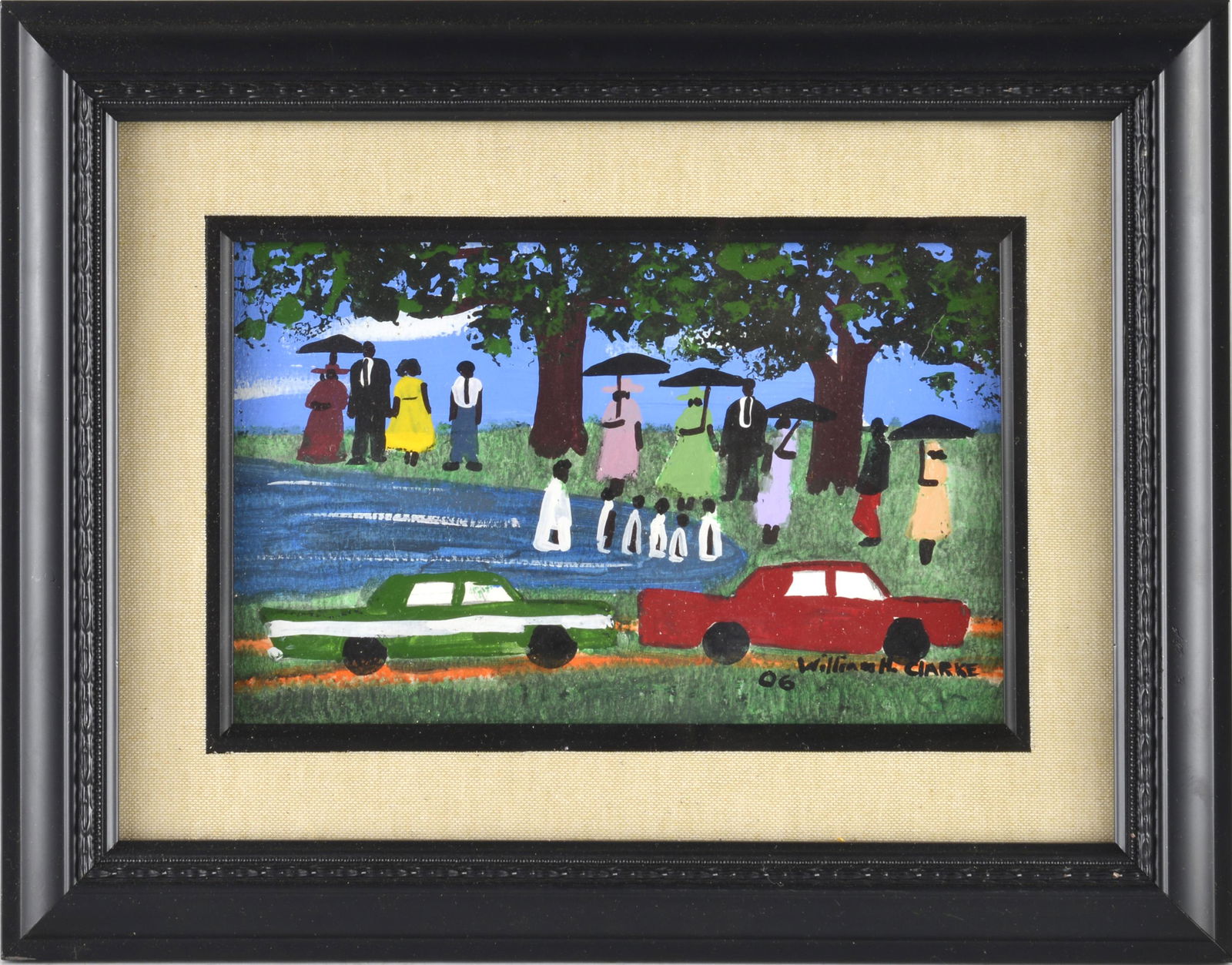 William H Clarke Painting (#0229) on Jan 06, 2023 | Ledbetter Folk Art ...