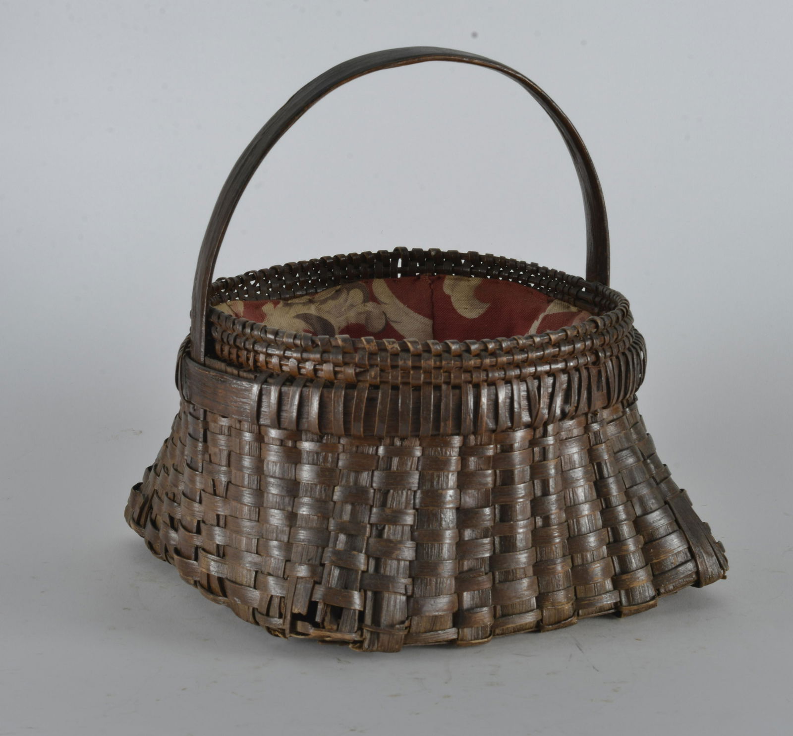 Antique Southern Oak Split Basket (#0398) on Jan 06, 2023 | Ledbetter ...