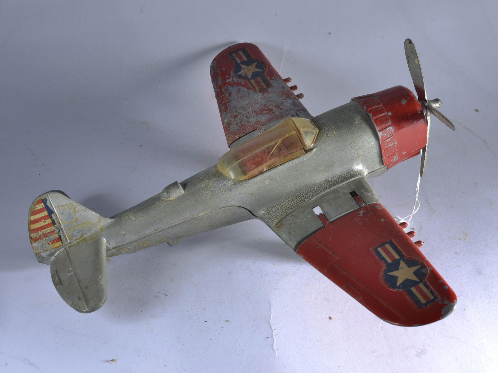 Hubley Cast Aluminum Airplane