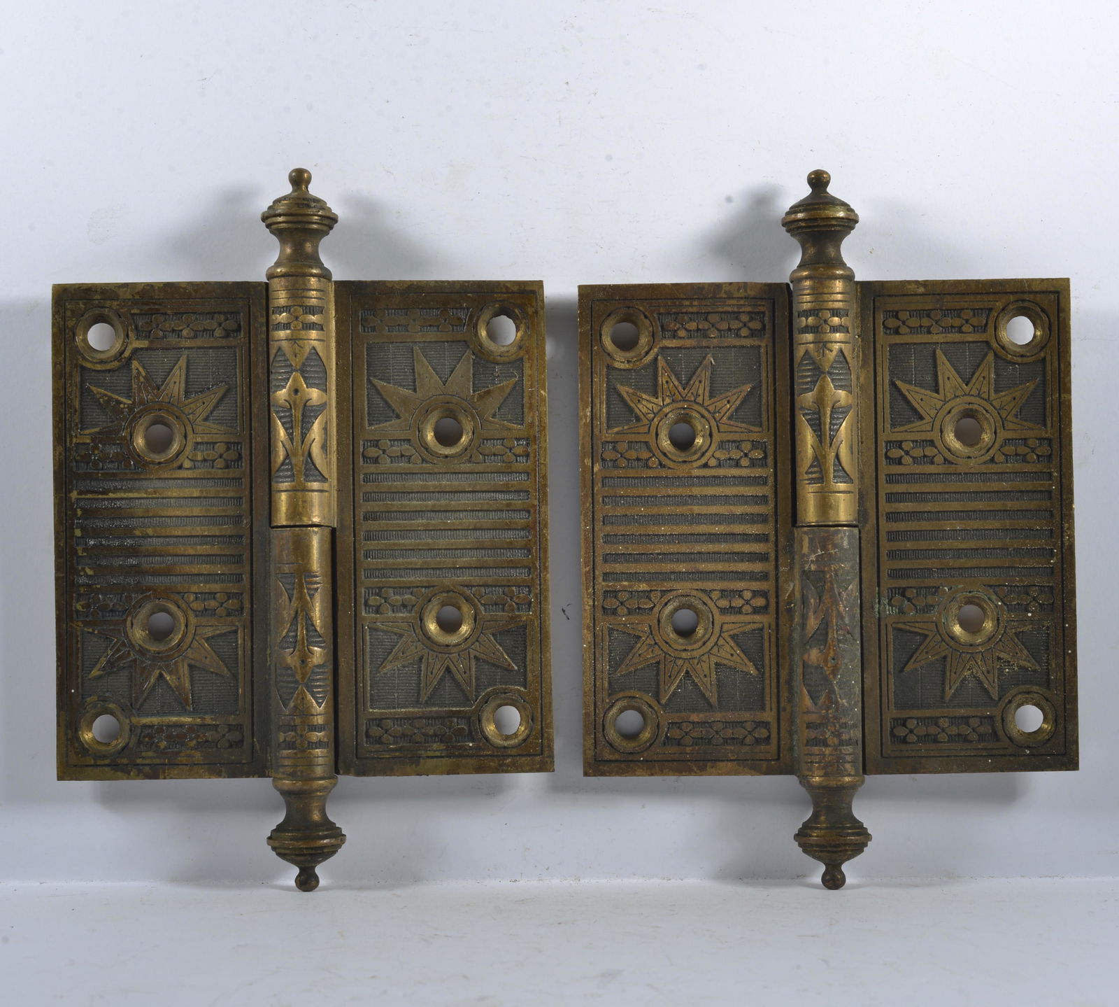 Antique Ornate Victorian Hinge