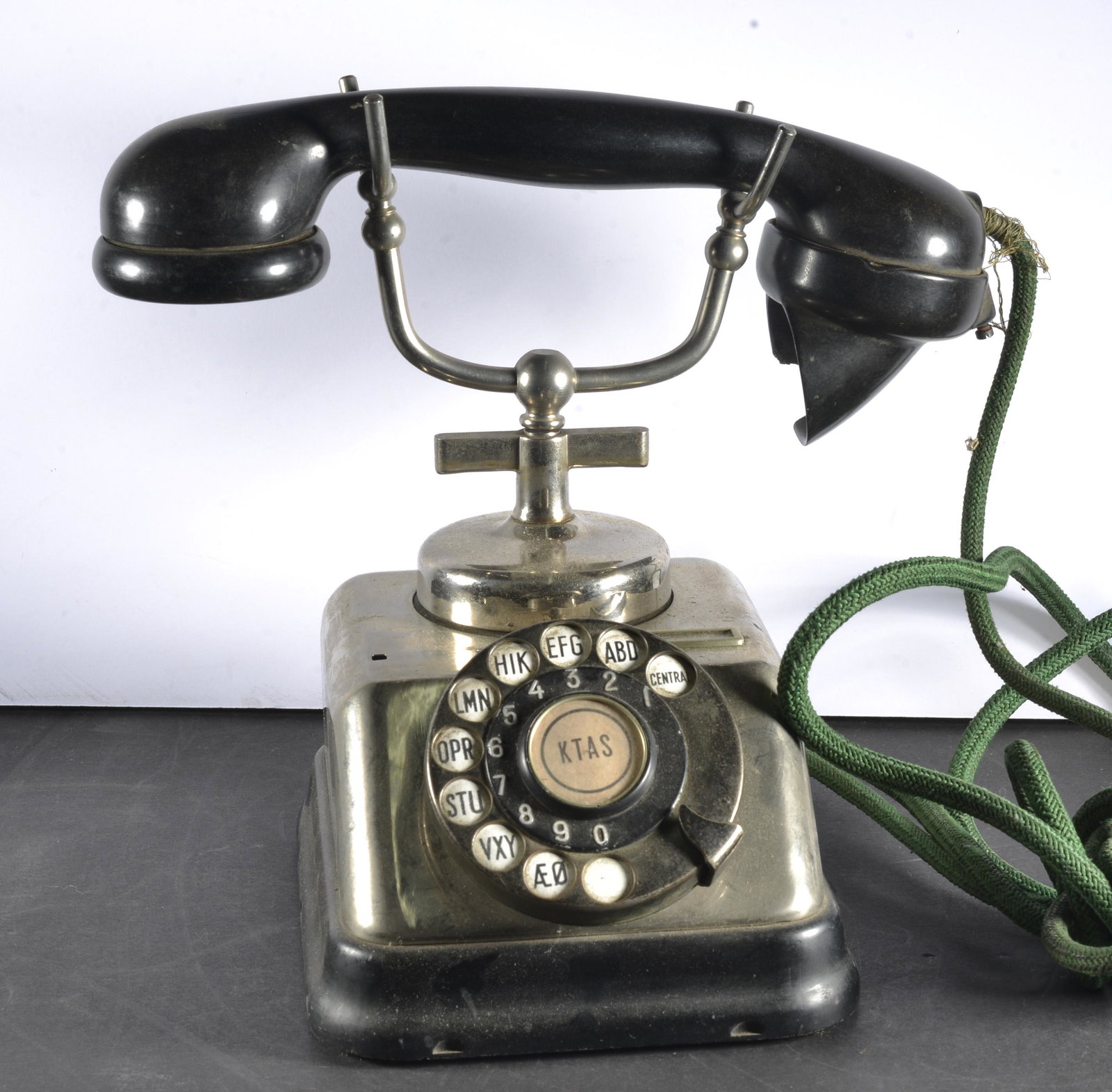 Vintage Danish Rotary Telephone