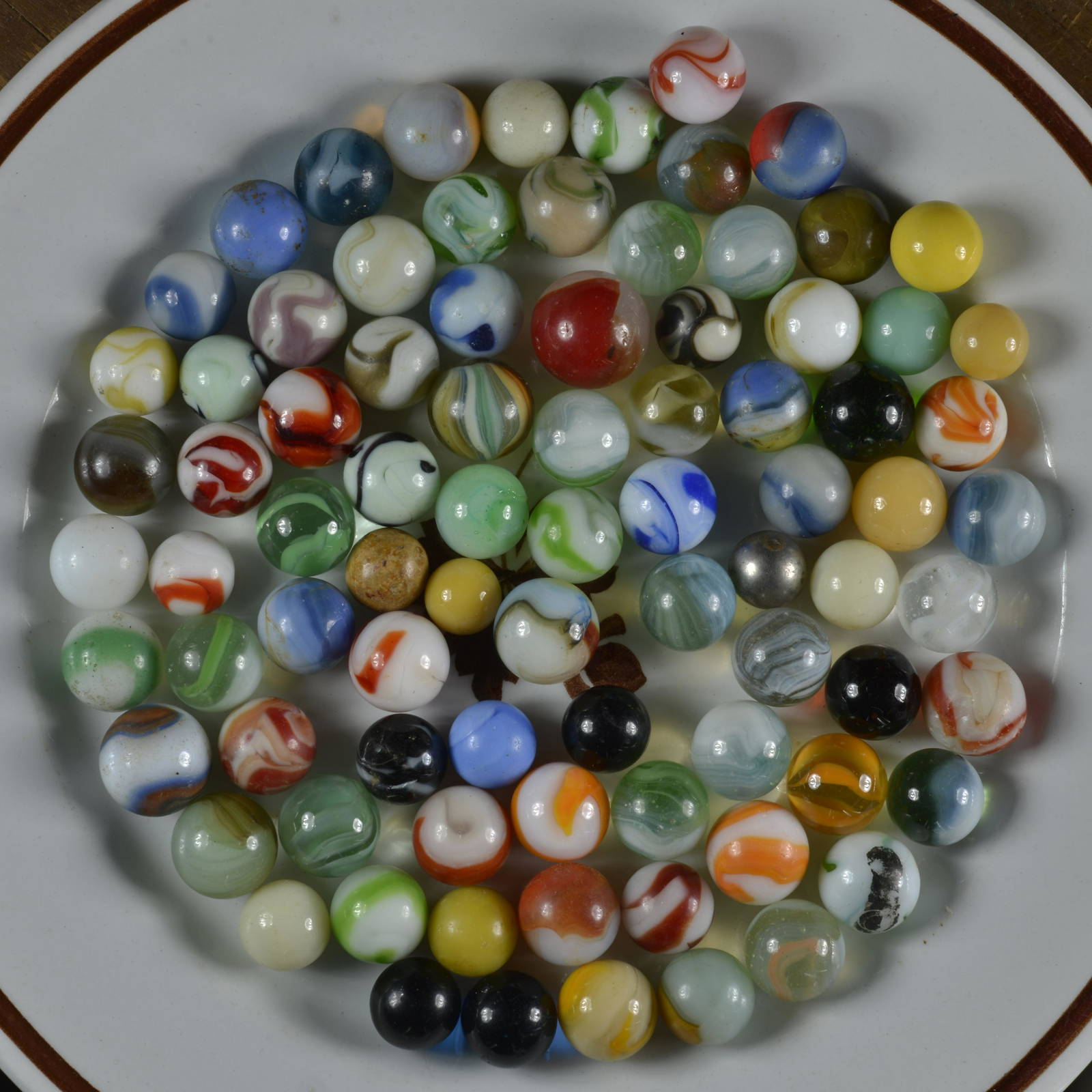 Collection Of Vintage Marbles Auction