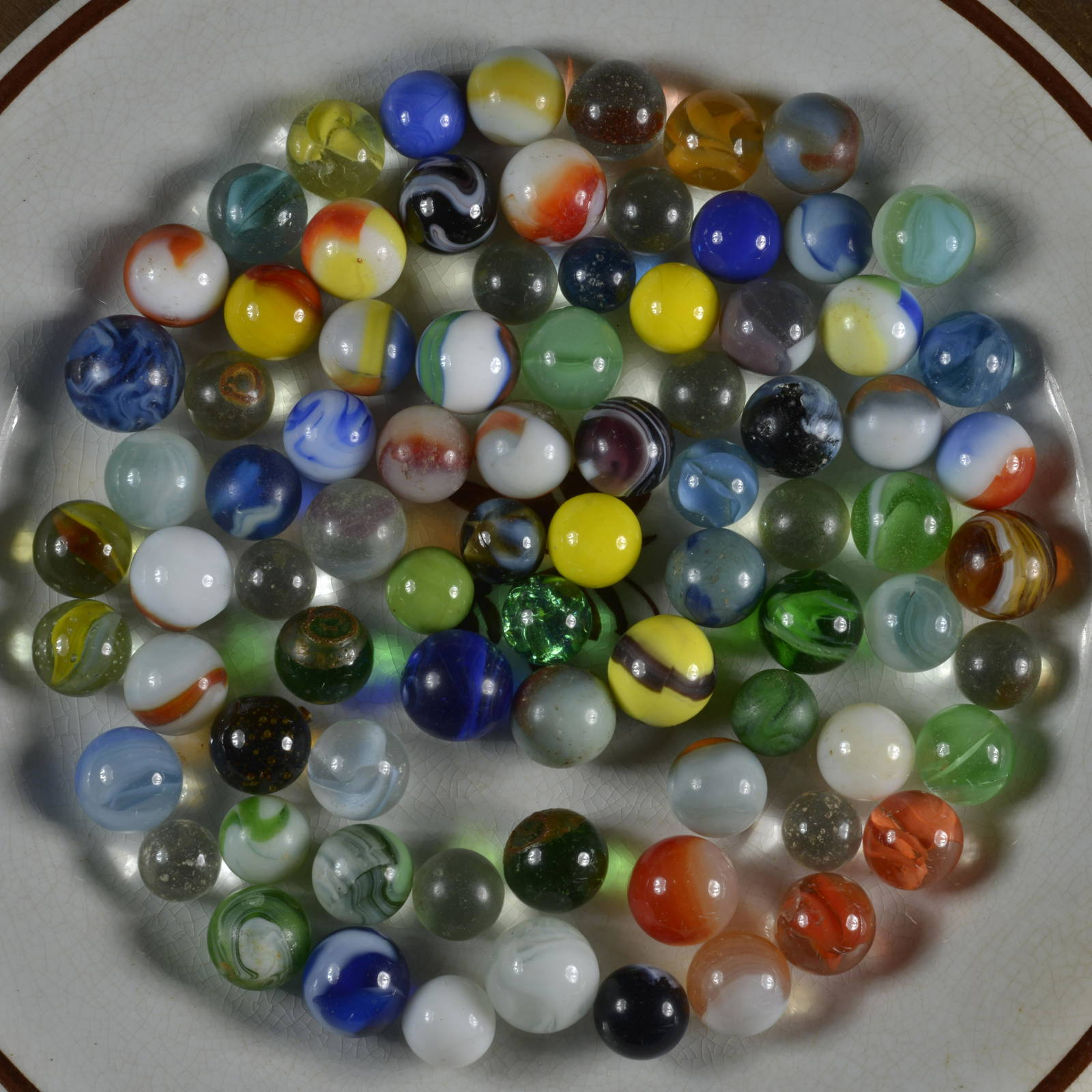 Collection Of Vintage Marbles Auction