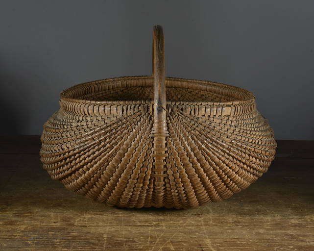 American Oak Split Basket