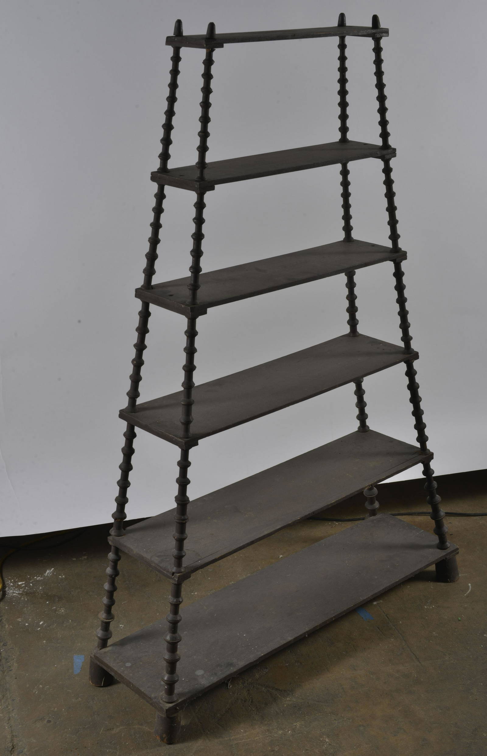 Folk Art Spool Shelf Auction