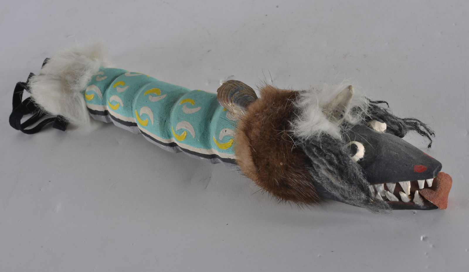 Native American Water Serpent Carving