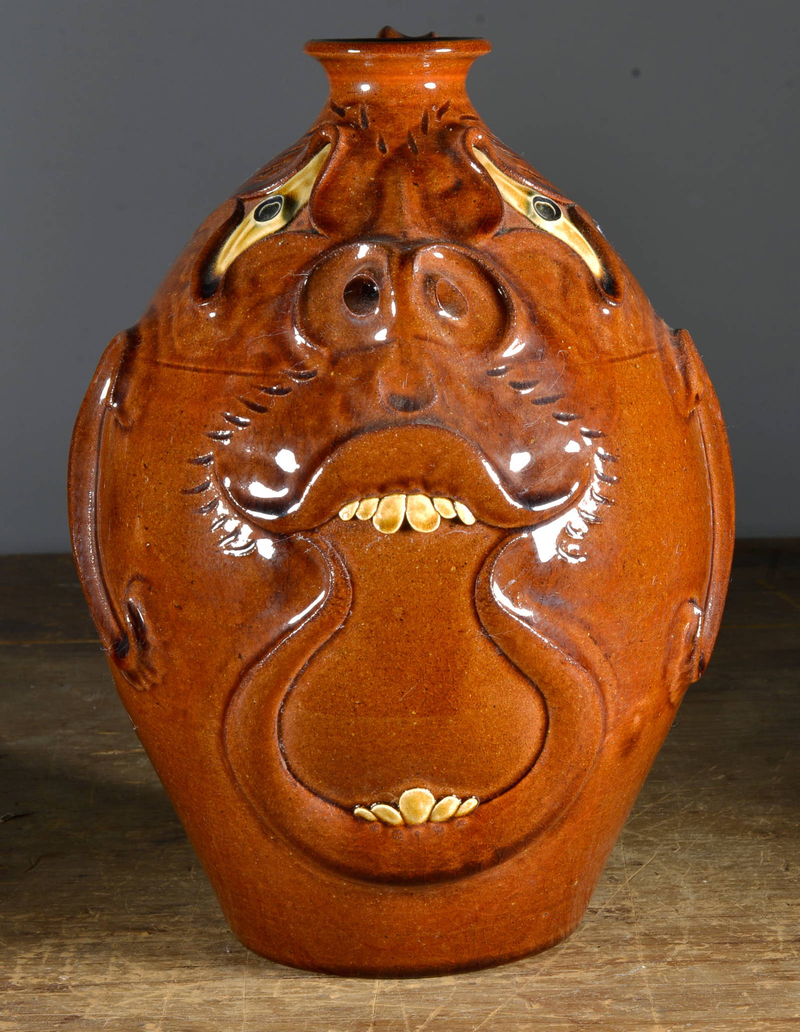 Roger Corn Face Jug Auction