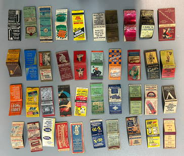 Vintage Matchbook Covers Collection
