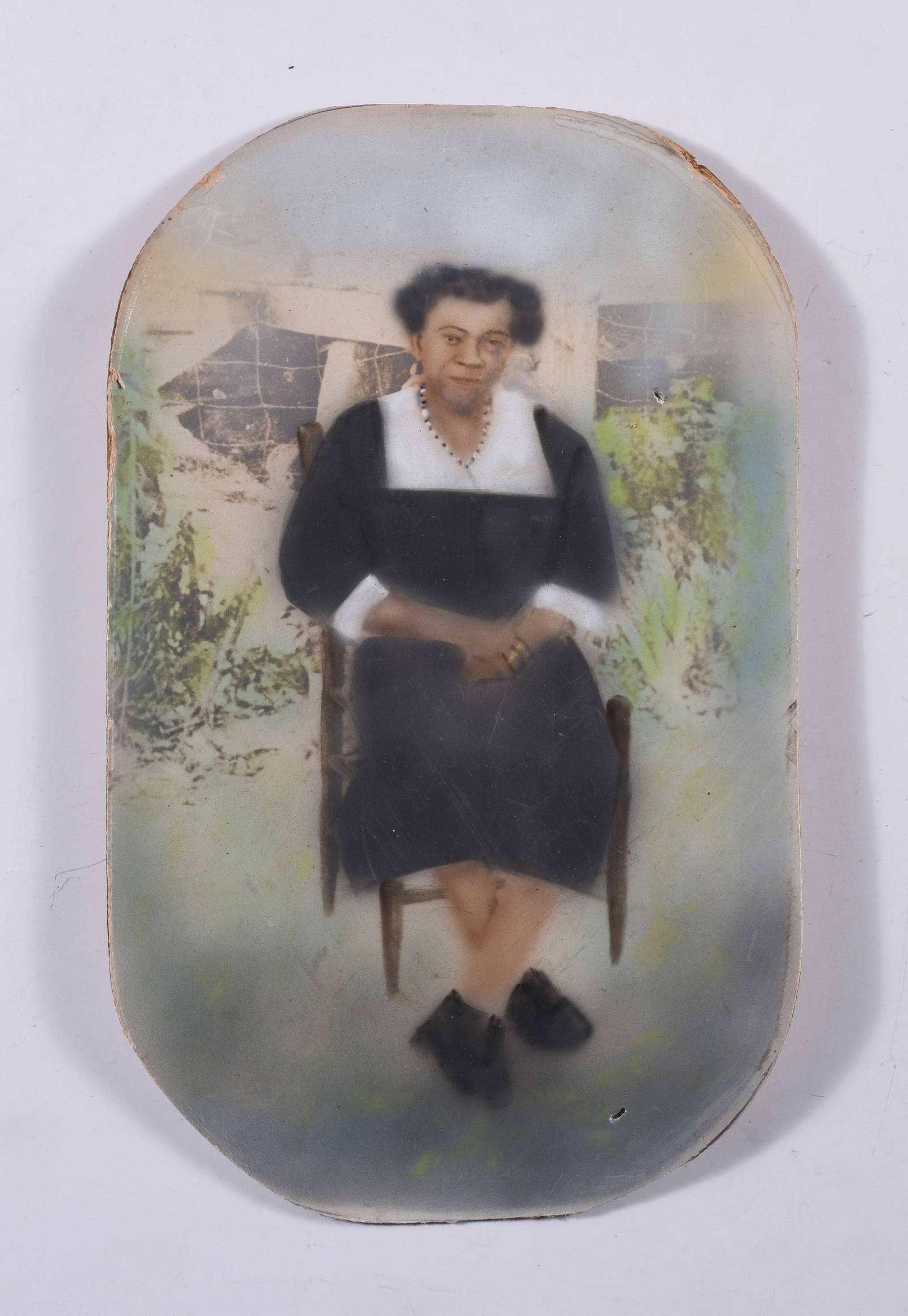 Black Americana Hand Colored Photo Auction