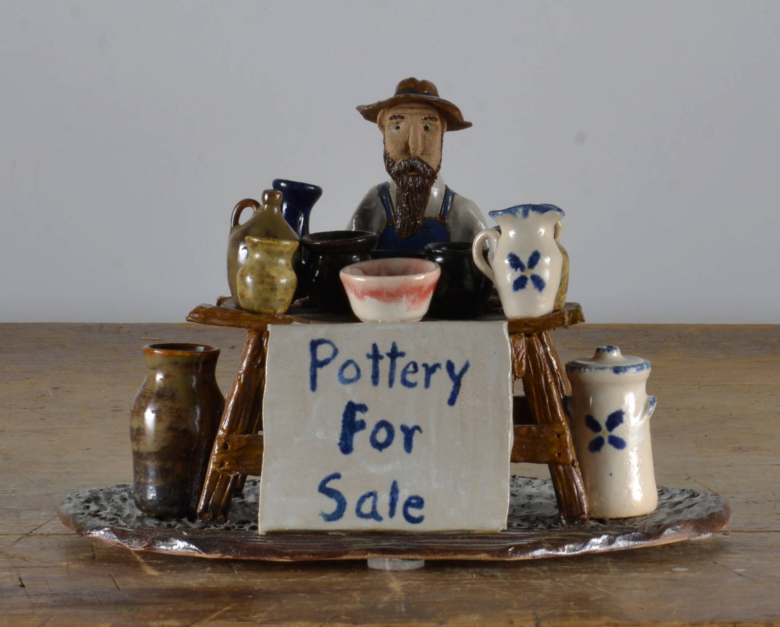 Jack T Maness Pottery Figural - Mar 01, 2024 | Ledbetter Folk Art ...