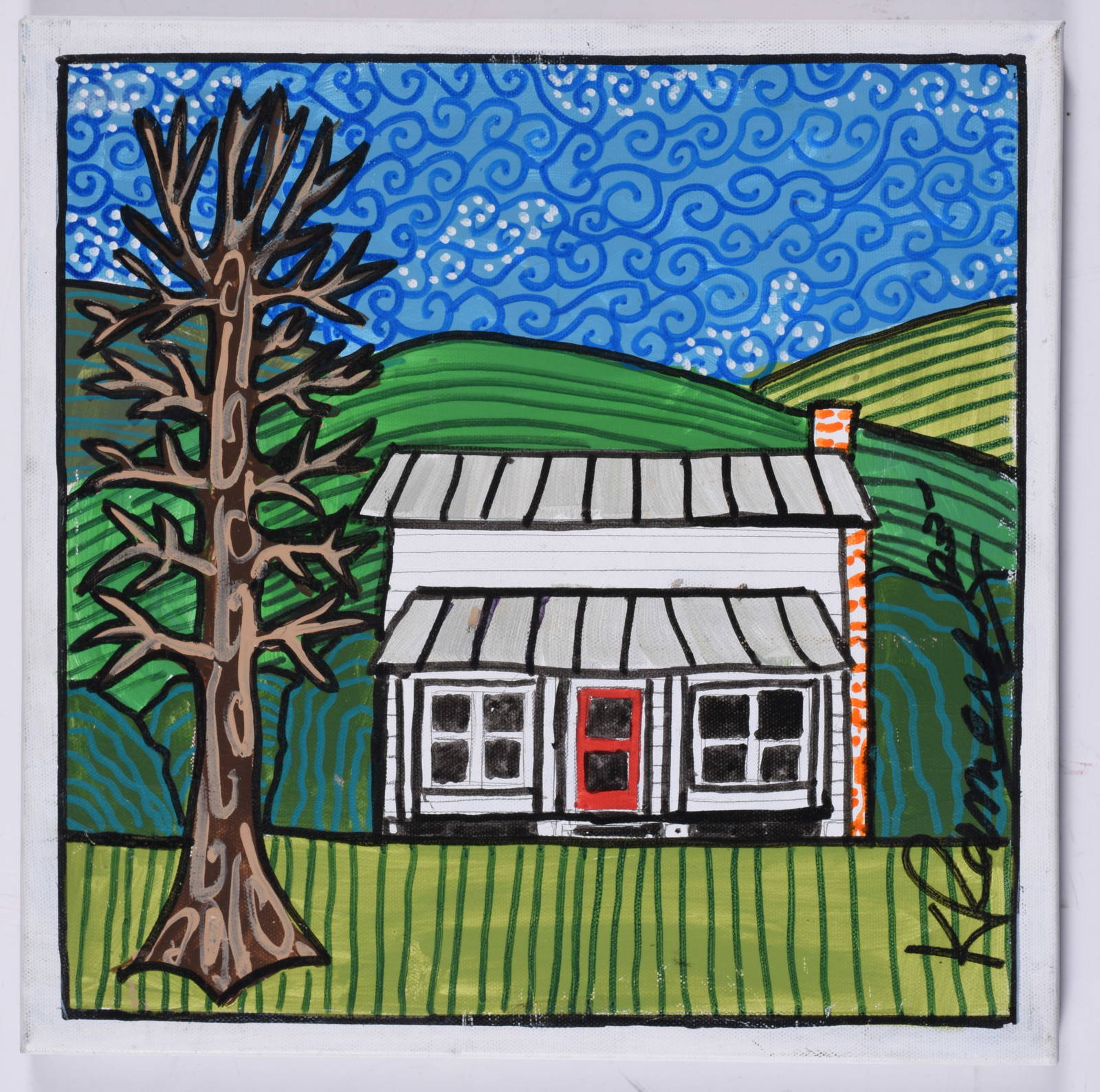 Kip Ramey Folk Art Painting Auction