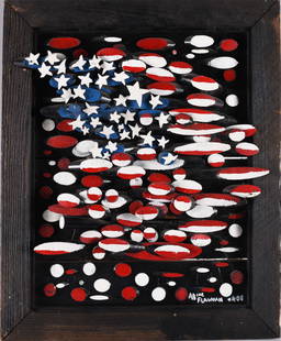 Ab The Flagman Statue Of Liberty Auction