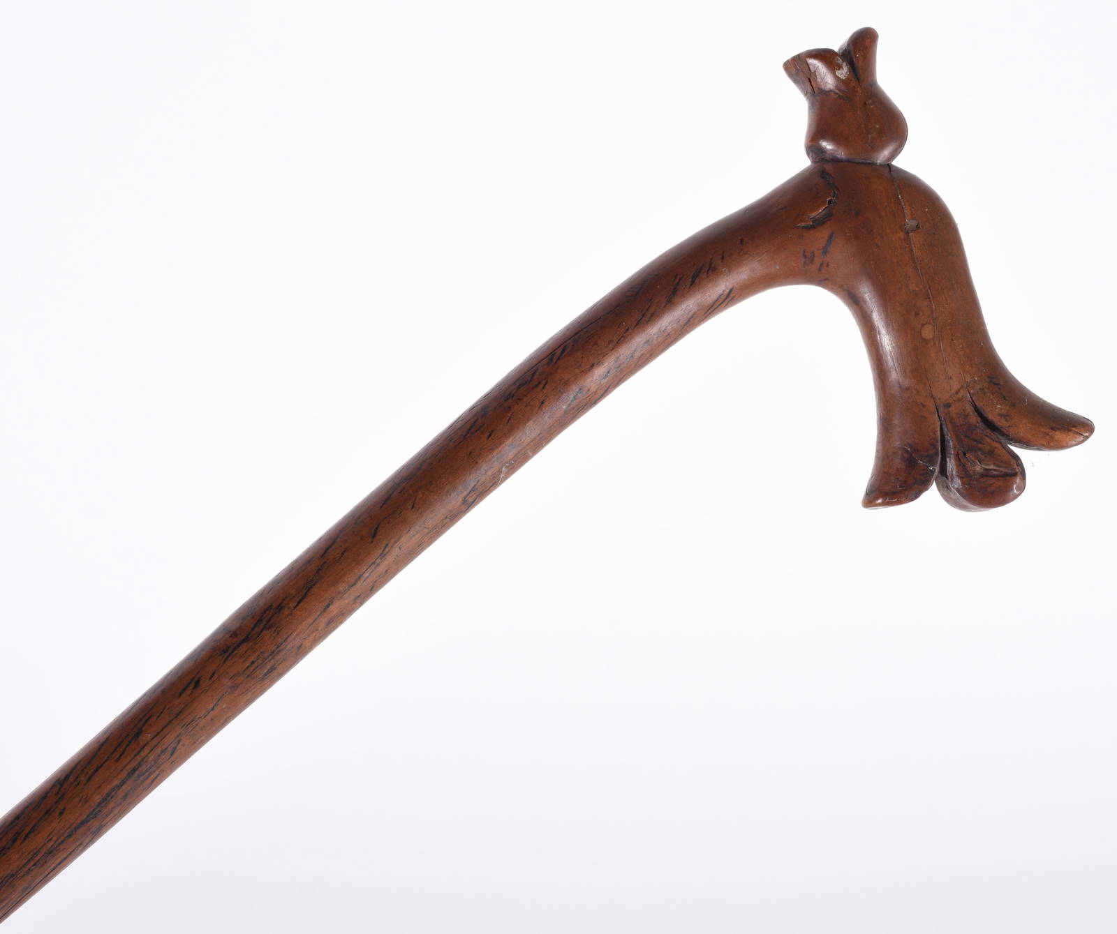 Early Folk Art Carved Cane Auction
