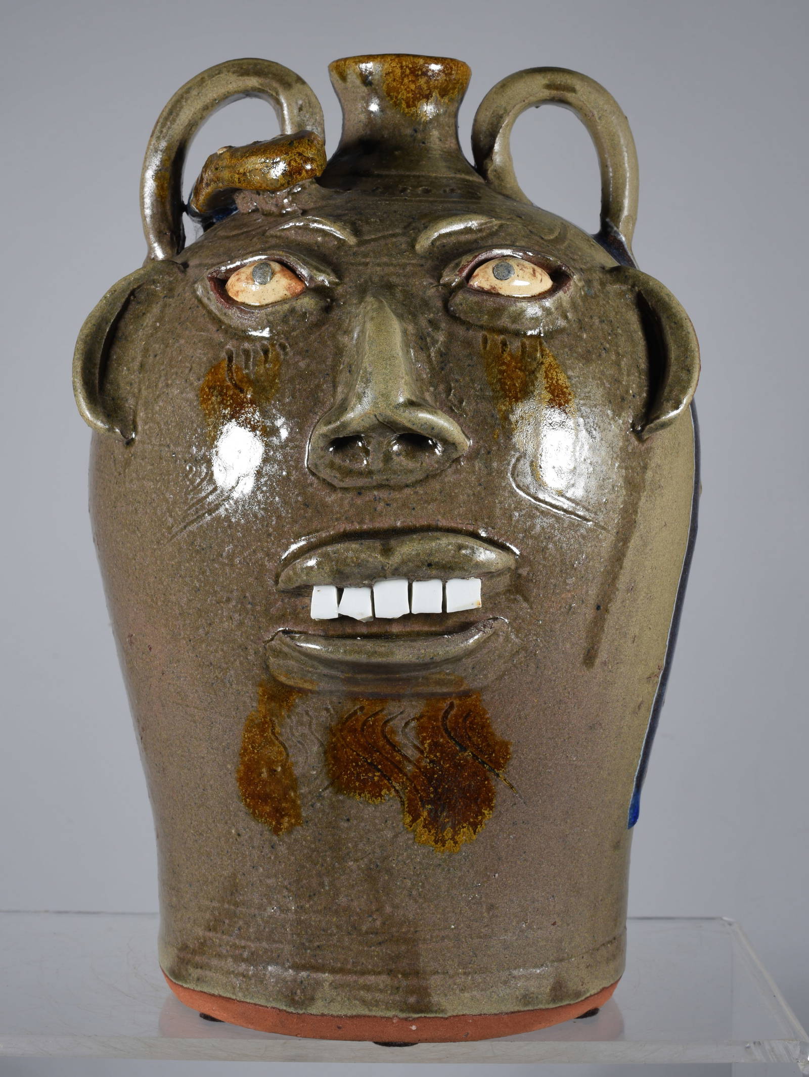 Walter Fleming Snake Face Jug Auction