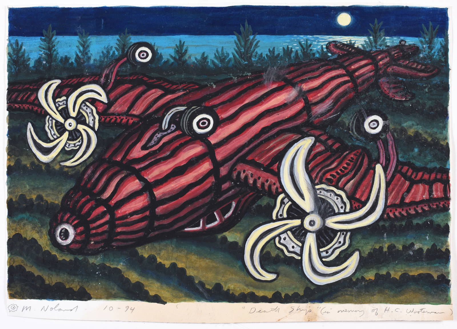 Michael Noland Painting Auction