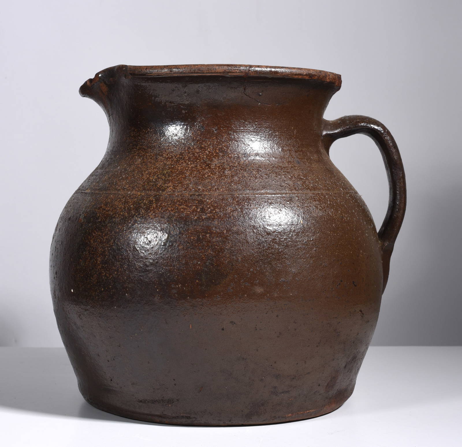 Signed Oscar Lewis Bachelder Pottery Pitcher Auction