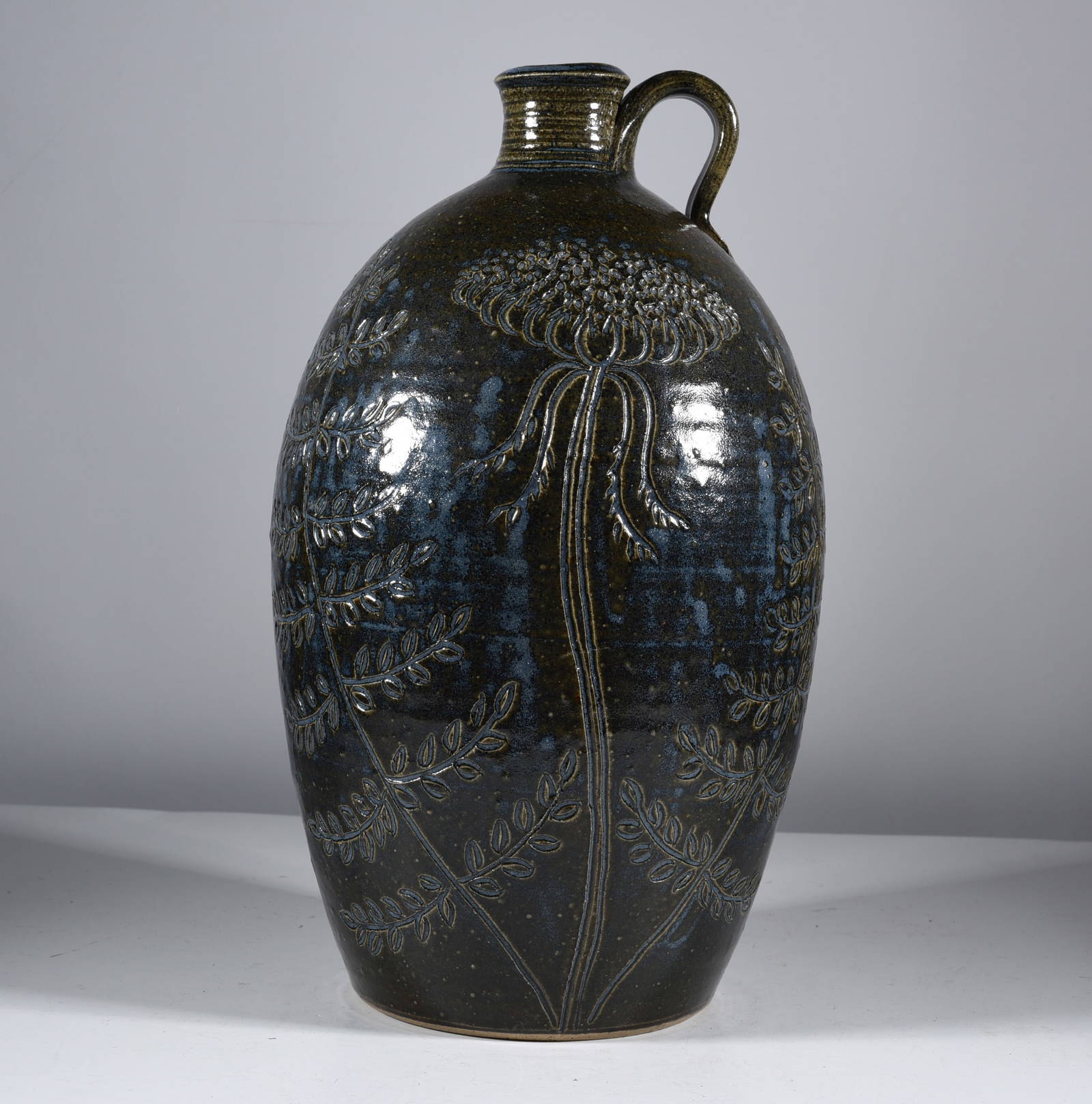 Deborah Garner And Jeff Mcdowell Incised Decorated Jug Auction