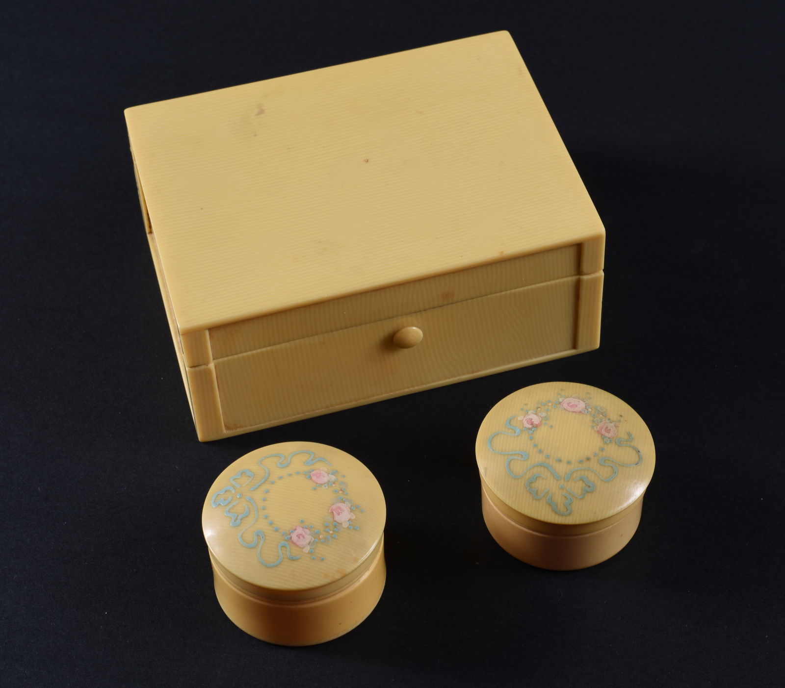 Vintage Celluloid Dresser Set Auction