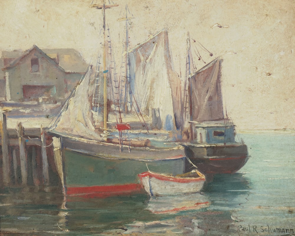 Paul Schumann American 1876-1944 Auction
