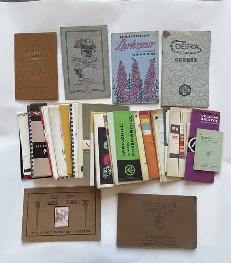 44 printer paper sample booklets (#0188) on Feb 23, 2022 ...