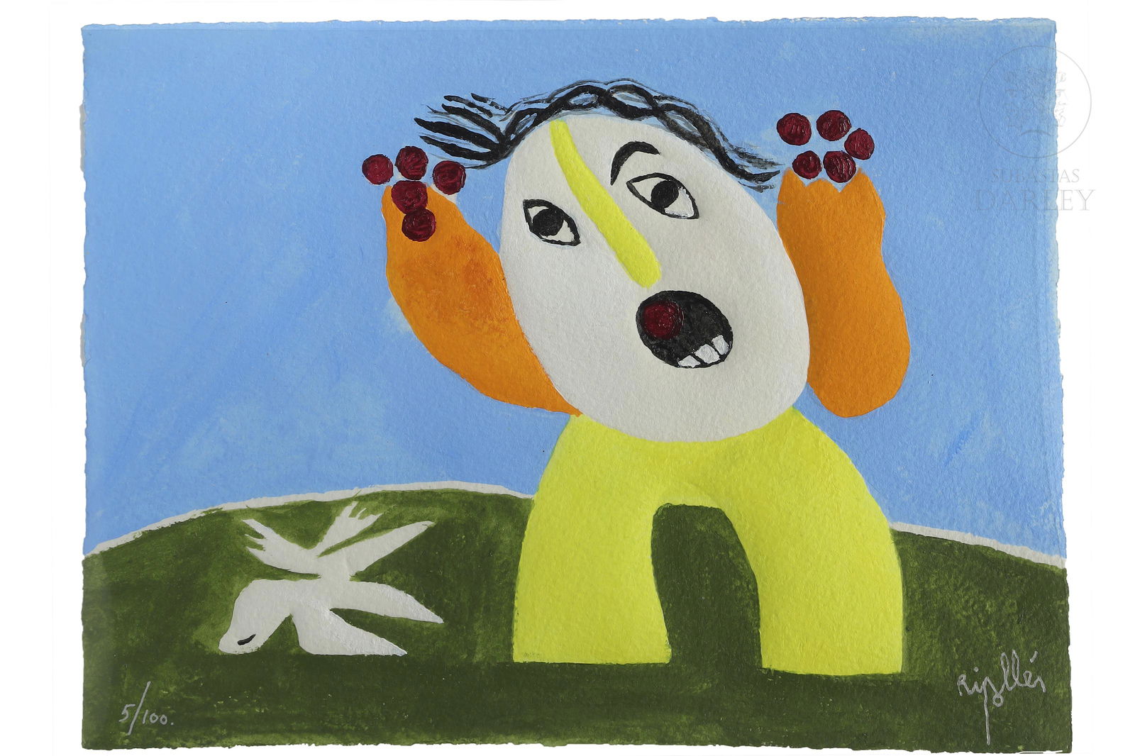 Juan Garcia Ripolles (1932) "screaming Man"